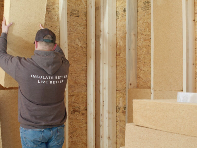 TimberBatt Wood Fiber Batt Insulation | TimberHP